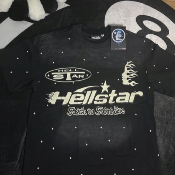 Hellstar | Shirts | Hellstar Black Short Sleeve Tee | Poshmark